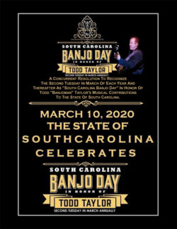 SC Banjo Day In Honor of Todd Taylor! | Gretsch